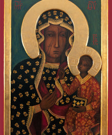 Black Madonna Prayer Card 6X9 Picture – Human Life International